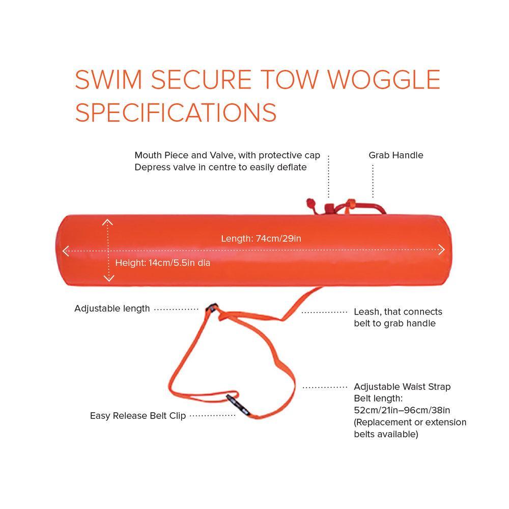 Tow Woggle Swim Buoy | Swim Secure | Outdoor Swimming Noodle – Swim ...